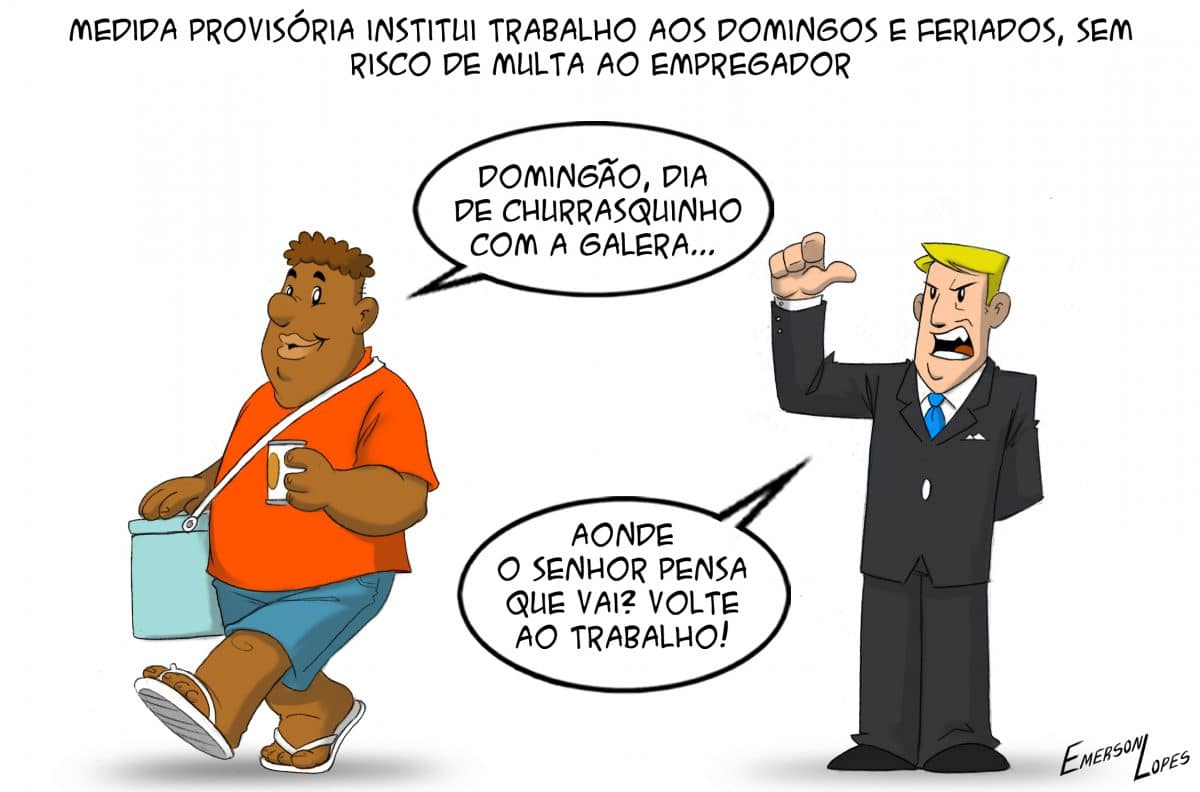 Charge do Dia 19/08/2019 | Jornal de Brasília