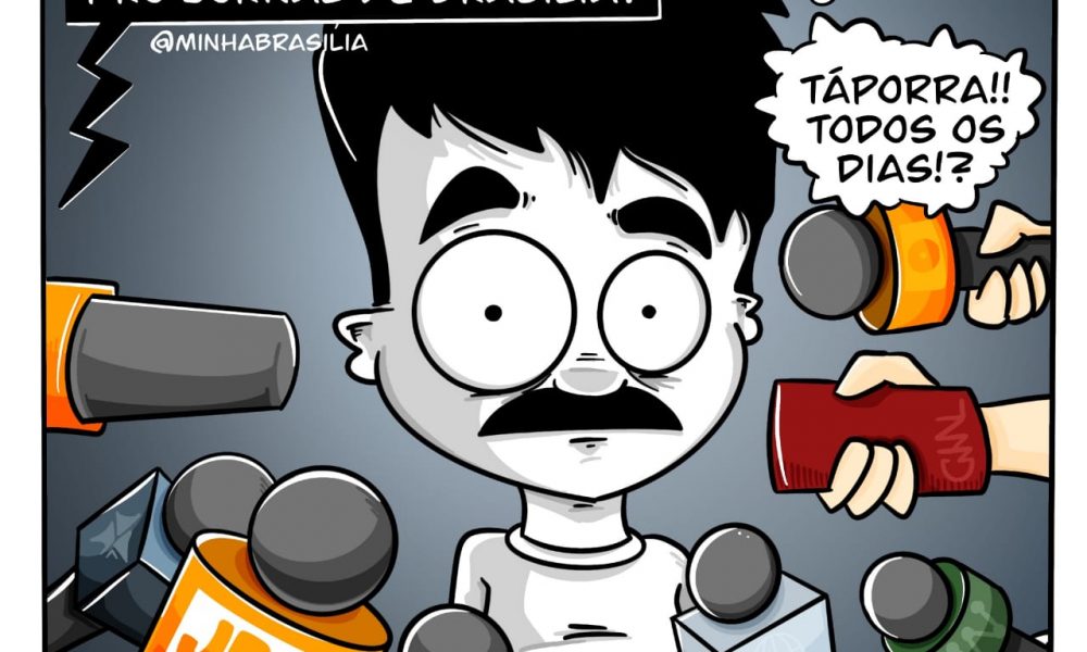 Charge do dia - Jornal de Brasília