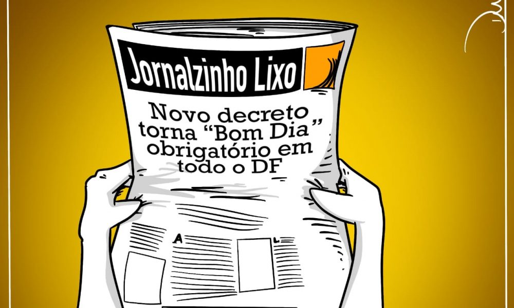 Charge do dia - Jornal de Brasília
