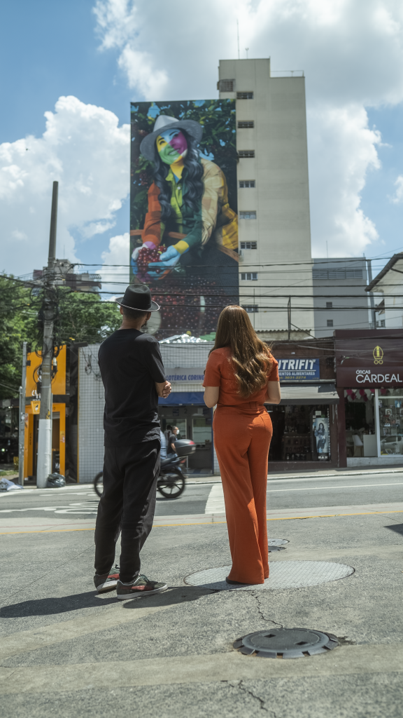 Nespresso e Kobra fazem mural inspirado na história da cafeicultora ...