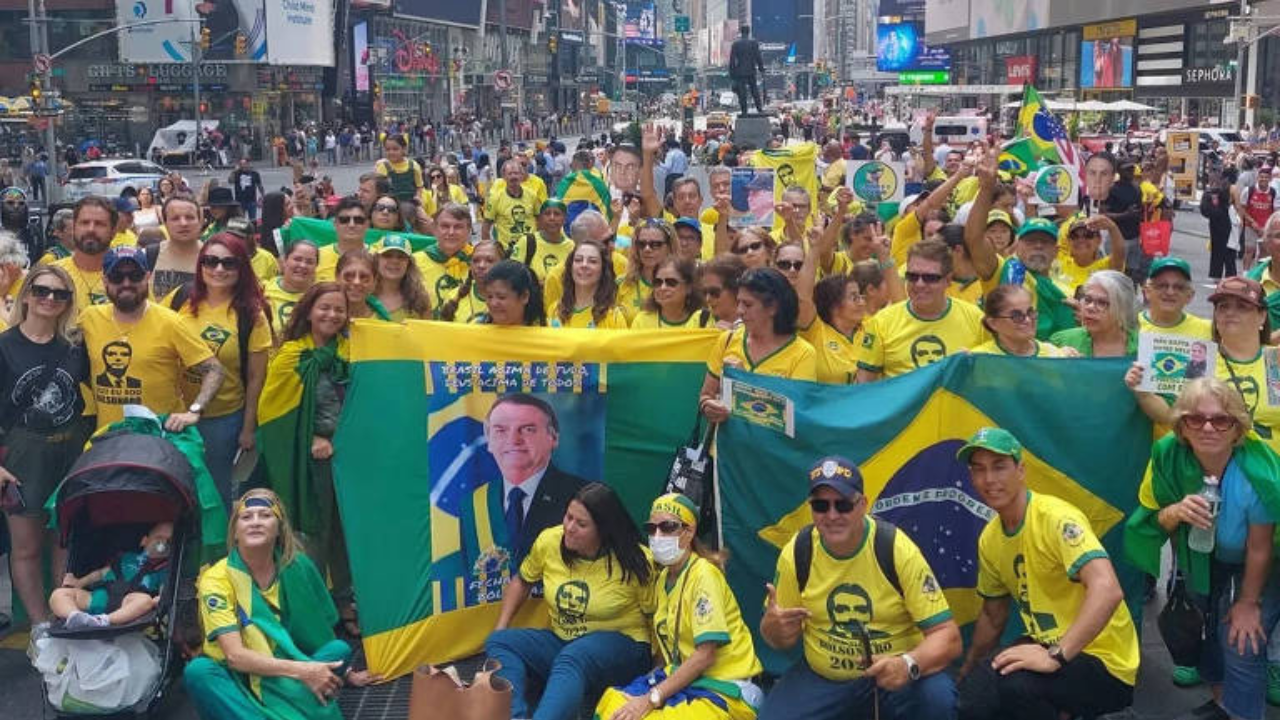 Bolsonaristas realizam manifestações nos Estados Unidos | Jornal de ...