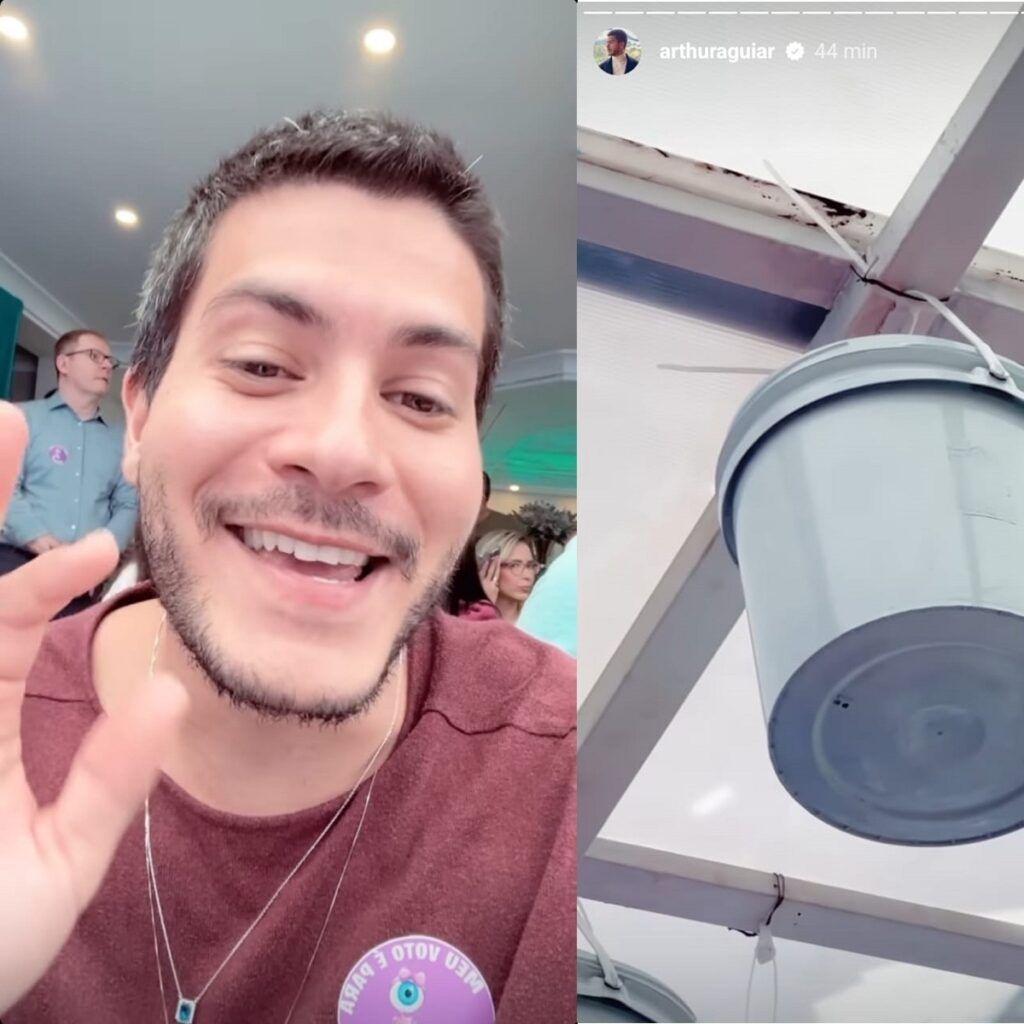 Arthur Aguiar rebate comentários sobre chá revelação: “Falem o que ...