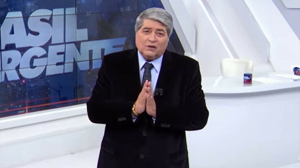 Datena chora ao vivo ao falar sobre neta que está doente | Jornal de ...
