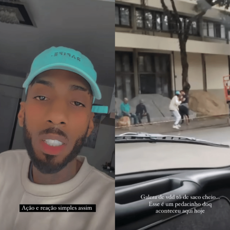 Eddy Jr encontra moradores racistas e parte para cima: “Você não falou ...