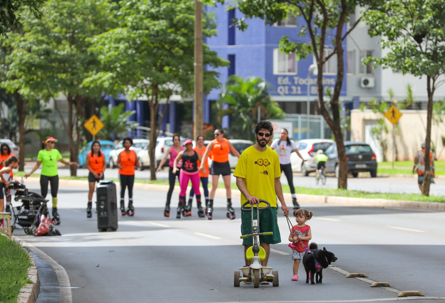 Confira como foi a retomada da Rua de Lazer do Guará | Jornal de Brasília
