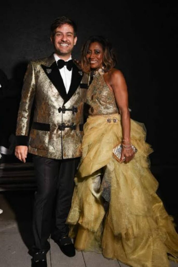 Bruno Astuto, padrinho das filhas de Glória Maria, homenageia a amiga ...