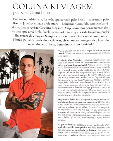Benjamin Cano é destaque no lançamento da 3ª edição da Revista Circuito ...
