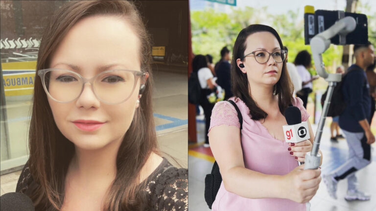 Quem é Beatriz Backes, repórter que foi furtada ao vivo durante o Bom ...