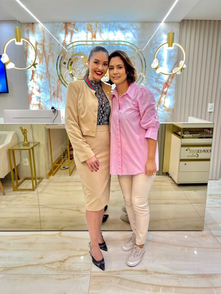 Botox Day Solidário: Dra. Patrícia Rocha e Michele Bolsonaro unem ...