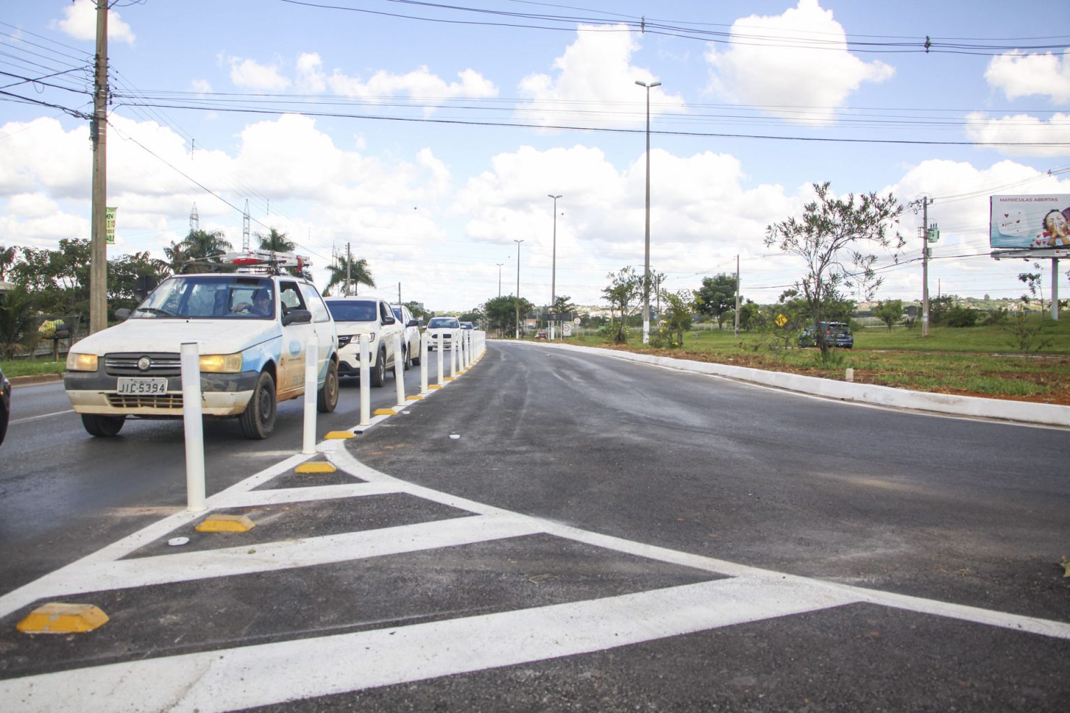 Novo retorno na DF-079 facilita acesso a Águas Claras e Park Way ...