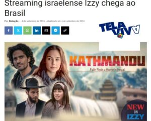 Izzy – Streaming de Israel chega ao Brasil | Jornal de Brasília