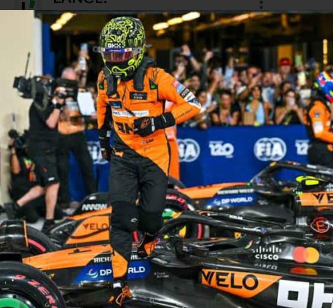 Norris vence GP de Abu Dhabi e garante título de construtores para a McLaren | Jornal de Brasília