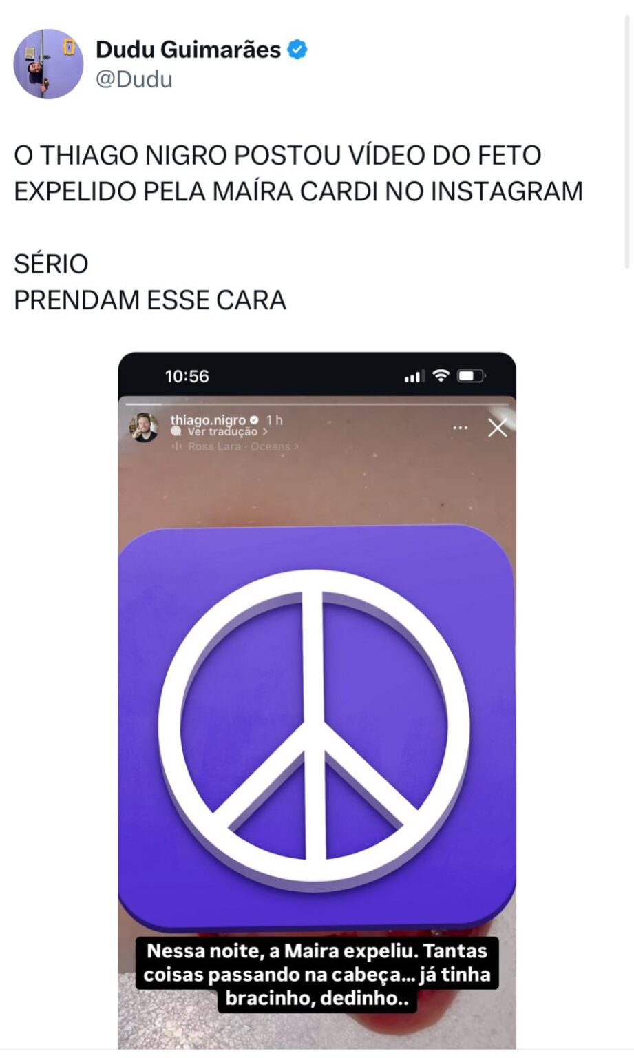 Web não perdoa e ataca Primo Rico após ele postar vídeo do feto de ...