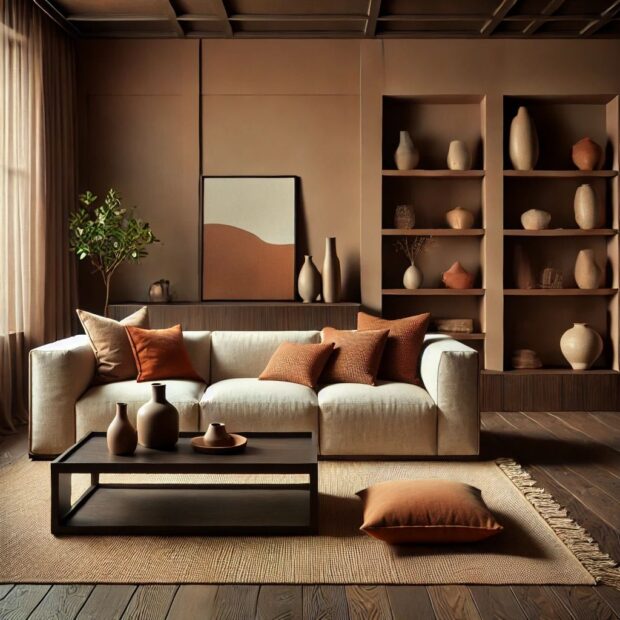 Tons terrosos: A tendência que une sofisticação e conforto na decoração ...