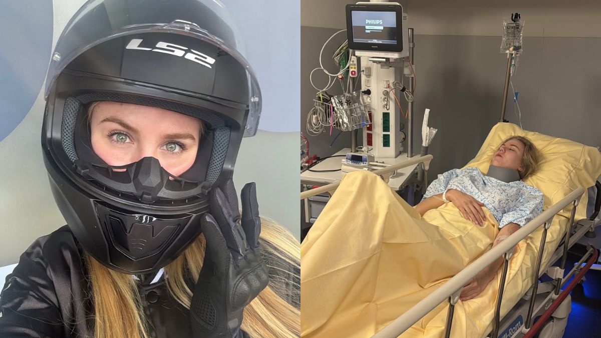 Princesa italiana sofre grave acidente de moto, perde a consciência e é ...