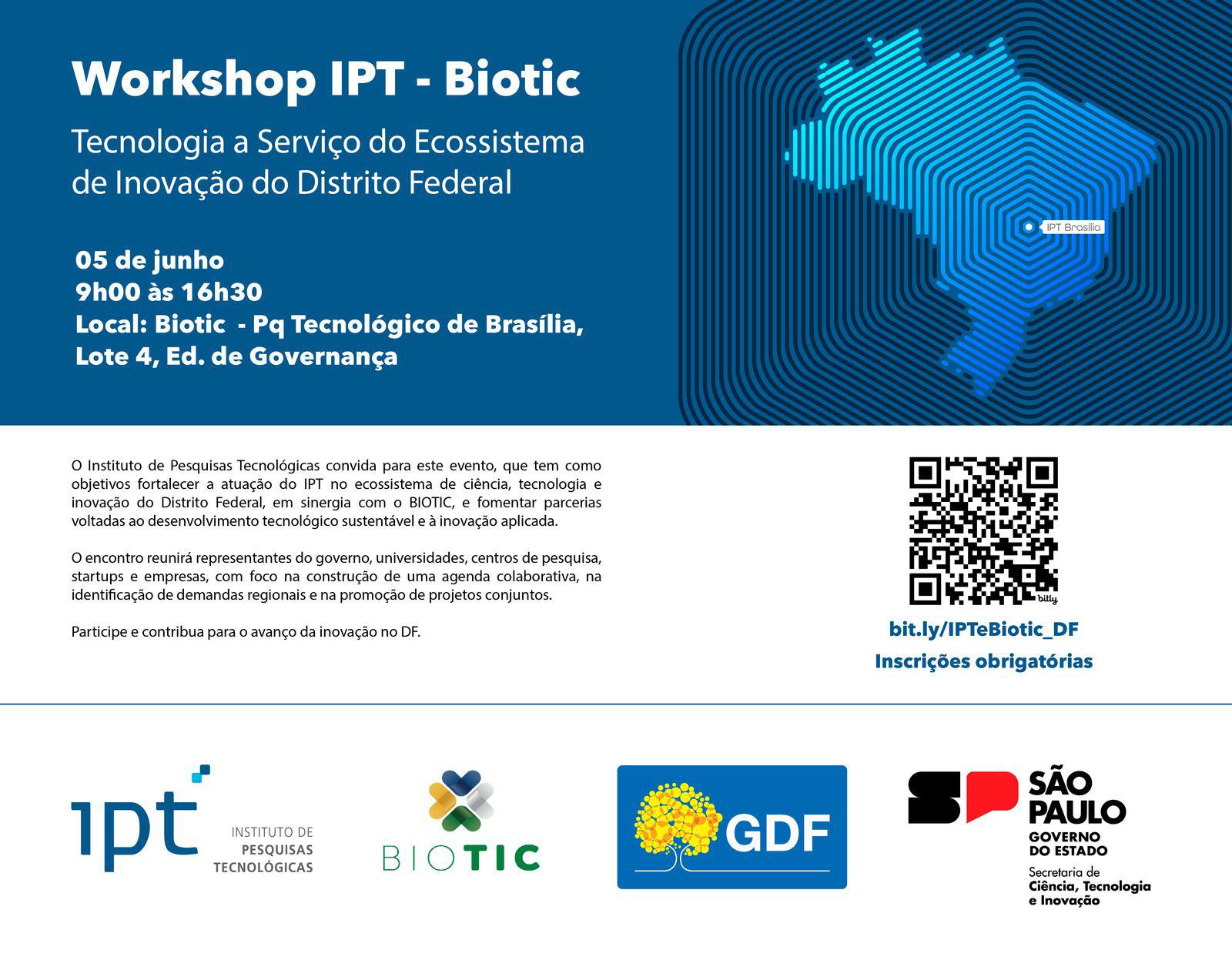 IPT lança iniciativa Brasília para impulsionar inovação e ...