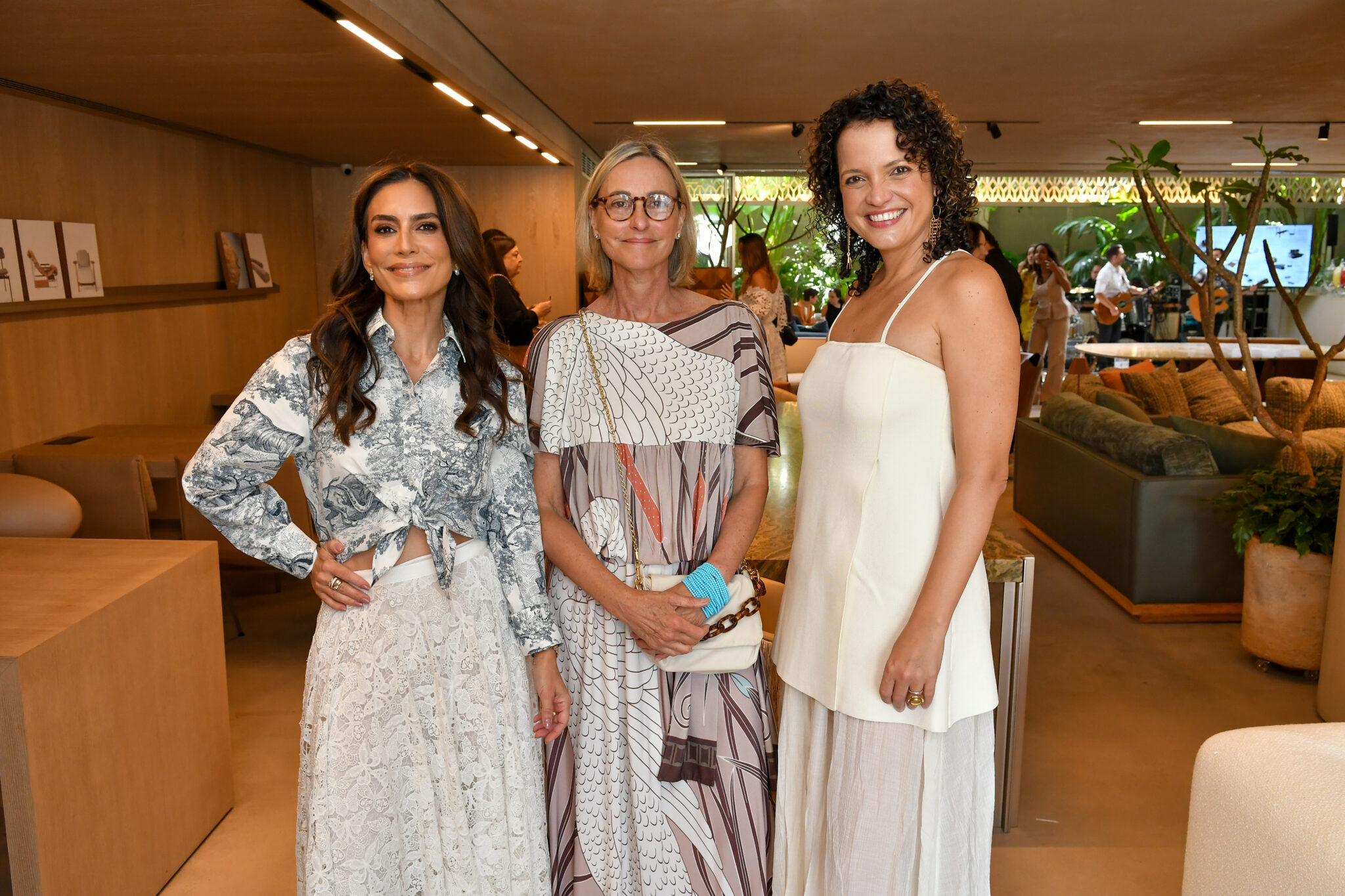 Ticiana Villas Boas e Tatiana Amorim celebram 5 anos da +55design com ...