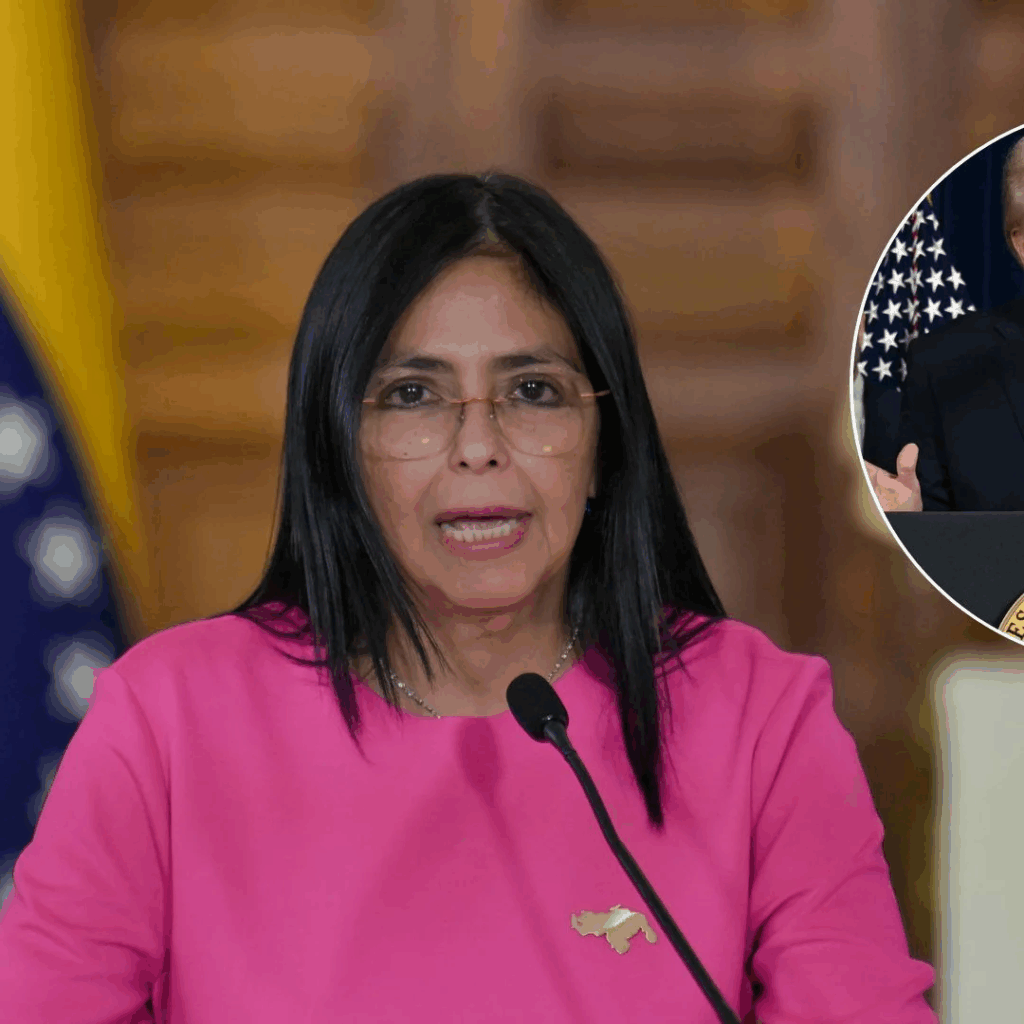 Delcy Rodríguez presta juramento como presidente interina do Parlamento ...
